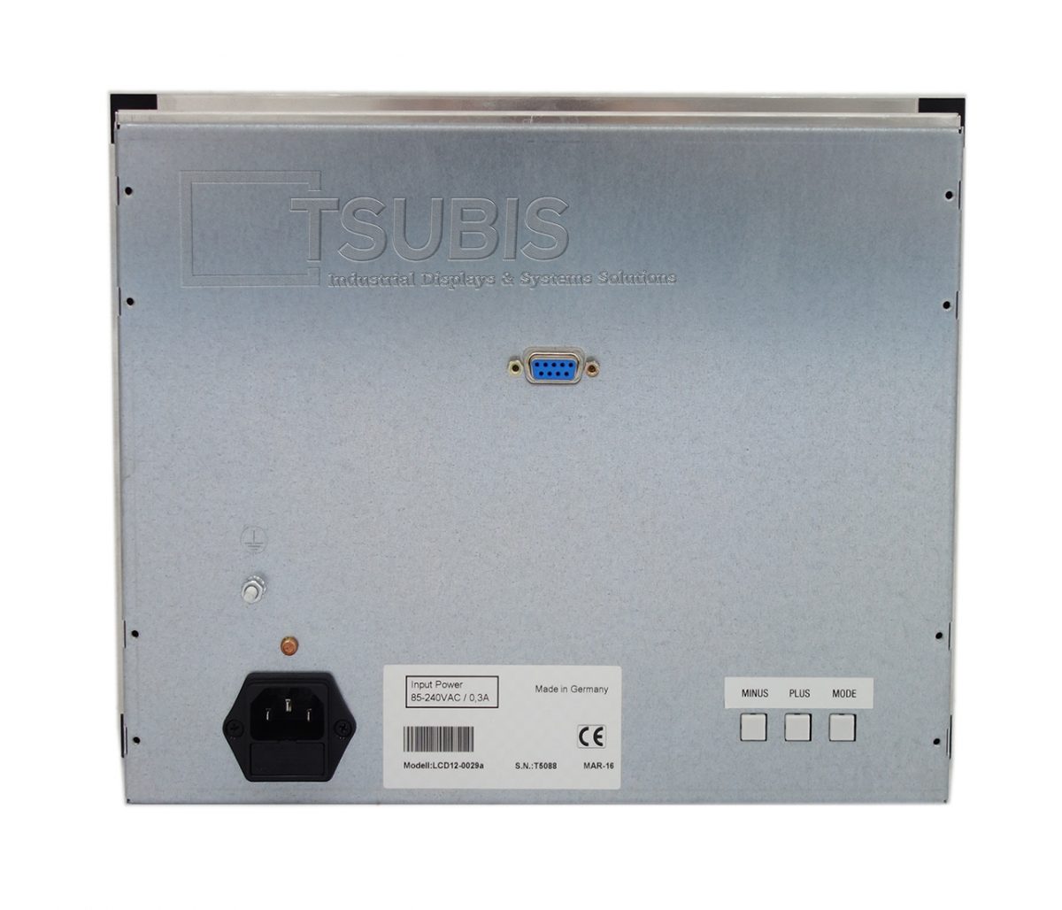 ᑕ ᑐ Replacement monitor for Agietron Console • Tsubis GmbH